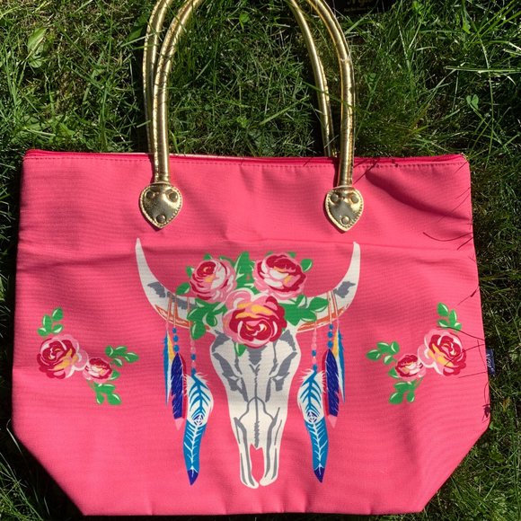 Ngil | Bags | Ngil Boho Steer Tote Bag | Poshmark